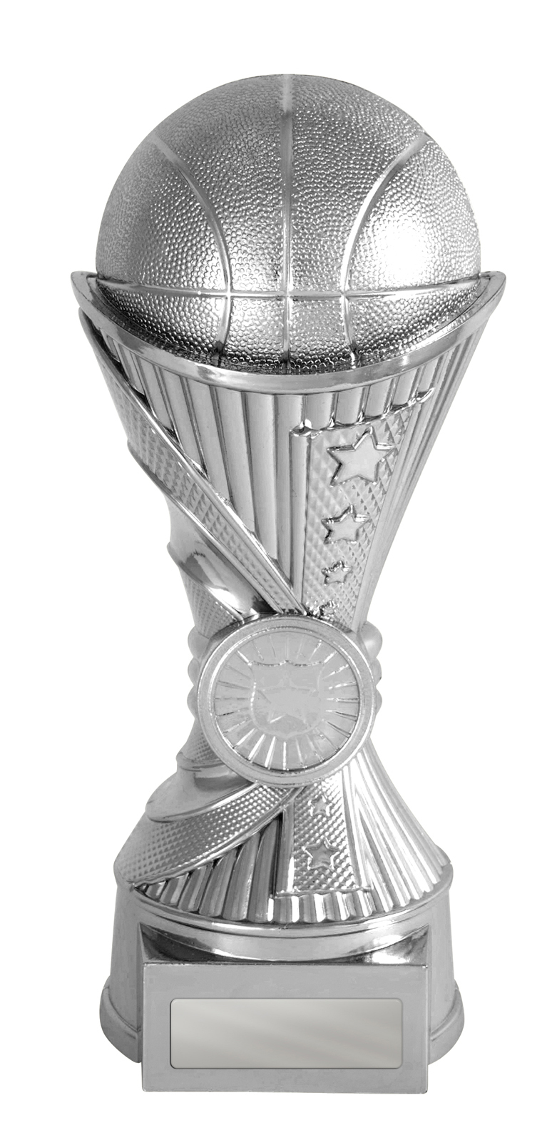 Basketball Invictus - PLATED SILVER